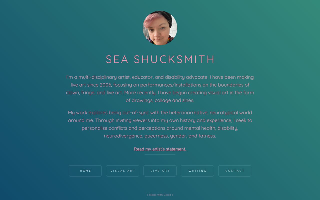 Sea Shucksmith (2headedpigeon)